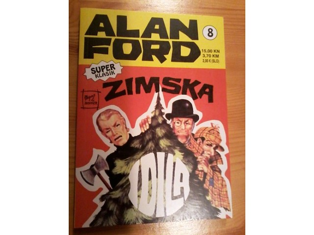 Alan Ford super klasik broj 8 Zimska idila