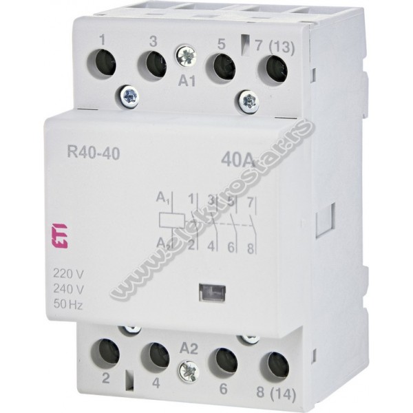 KONTAKTOR R40-40 220V ETI MODULARNI