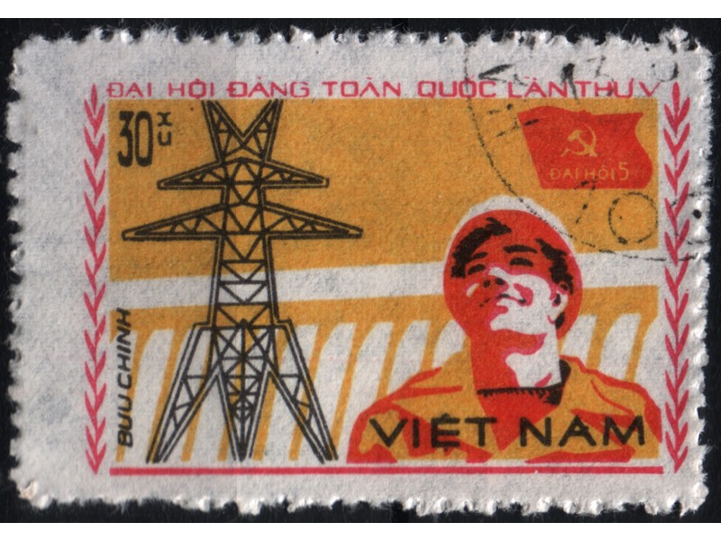 kt314v 27. mar1982 VietNam Mi1212(-o-) 1/2