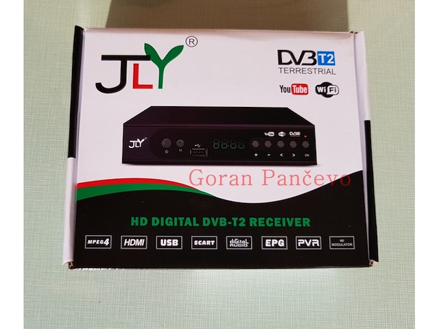Set Top Box JLY  DVB-T2 digitalni risiver