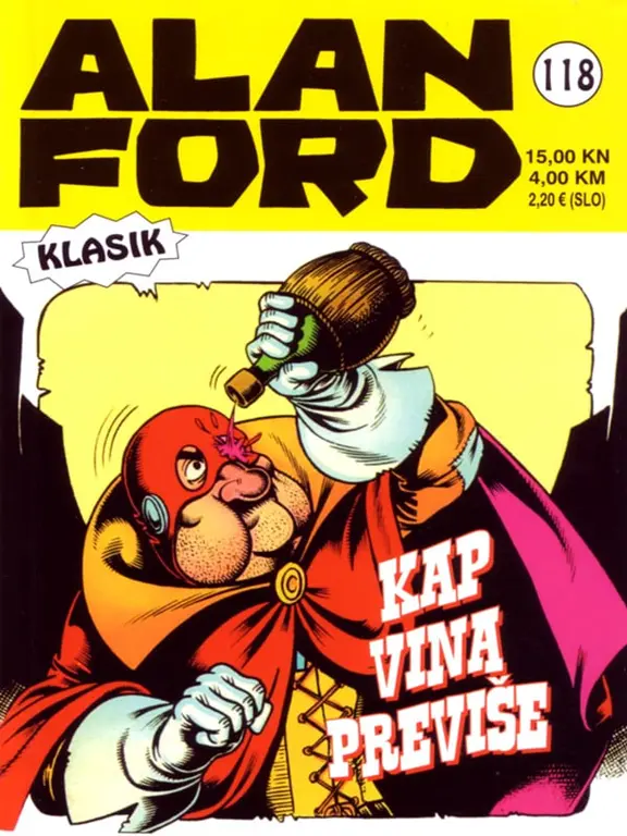 Strip agent ALAN FORD 118 - KAP VINA PREVIŠE