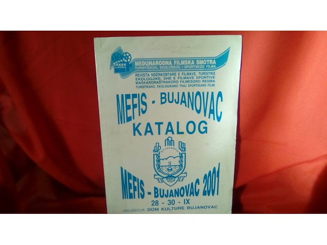 MEFIS Bujanovac 2001   katalog