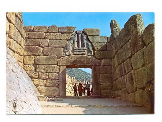 Razglednica Grčka Mikena