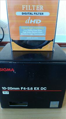Sigma 10-20 F4-5.6 EX DC za Canon