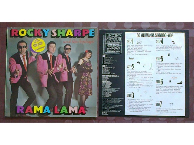 ROCKY SHARPE and THE REPLAYS - Rama Lama (LP) Germany