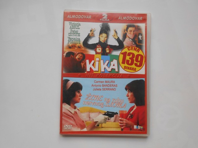 Almodovar, 2 filma: Kika, Žene na rubu nervnog sloma