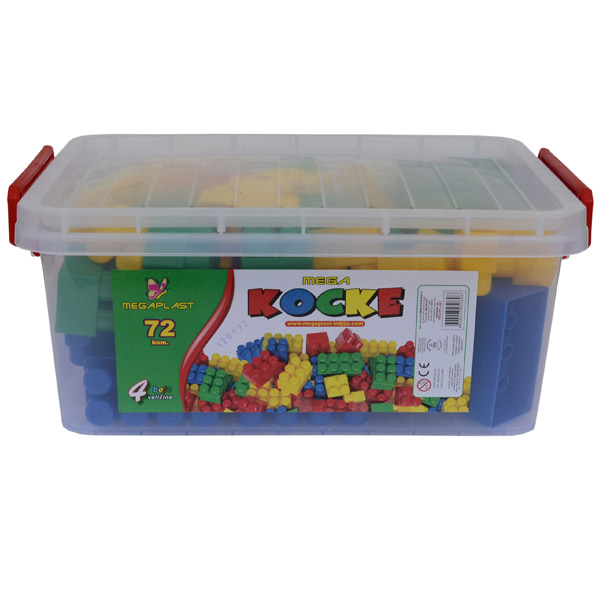 Megaplast Kocke 72 pcs 3950896