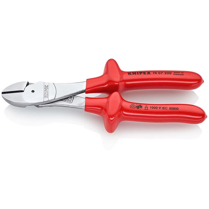 Knipex izolovane kose sečice ojačane 200mm 74 07 200