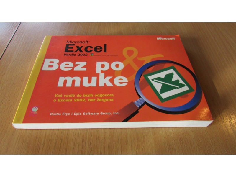 Microsoft EXCEL verzija 2002 BEZ PO MUKE