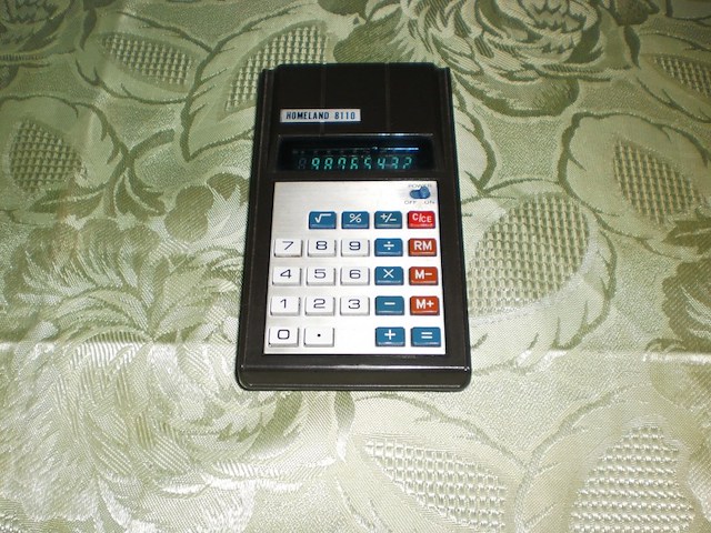 Homeland 8110 electronic calculator - Made in Japan