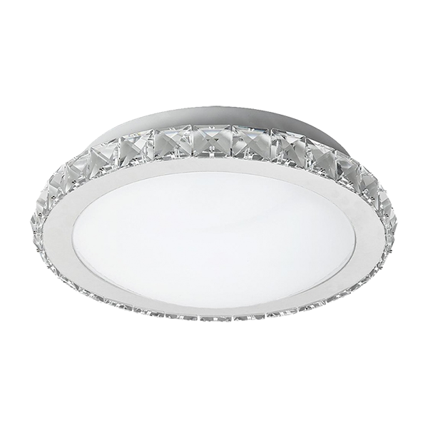 SELENA LED PLAFONSKA LAMPA 18W SA DALJINSKIM HROM