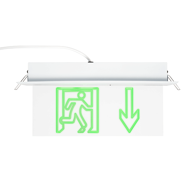 AL3116 - LED PANIK SVETILJKA PLASTICBOARD STRELICA DOLE