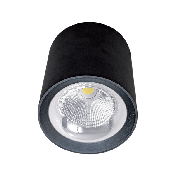 FLCOM LED SPOT SVETILJKA NADGRADNA 40W 230V 4000K 60° CRNA