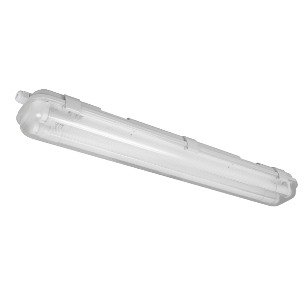 SVETILJKA BELA SA LED CEVIMA(600MM) 2X10W 6200K-6500K IP65