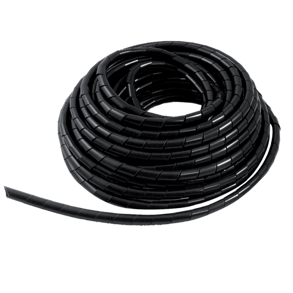 PVC SPIRALA ZA KABLOVE 10X12MM CRNA