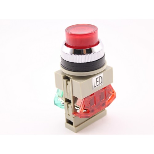 LPBN 30 11 CRVENI SVETLECI TASTER FI30