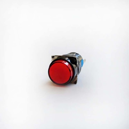 SDL16-11AD 220V 1NO+1NC TASTER SVETL. CRVENI NEON