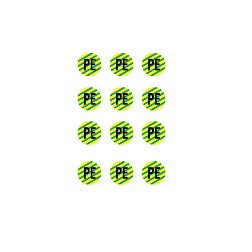 NALEPNICA 1/12 FI 12.5mm /PE/ 41365