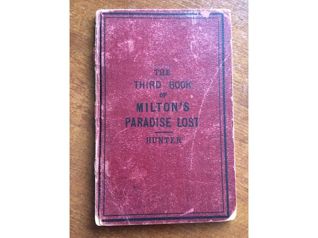 Dzon Milton Treca knjiga Izgubljenog raja 1895.