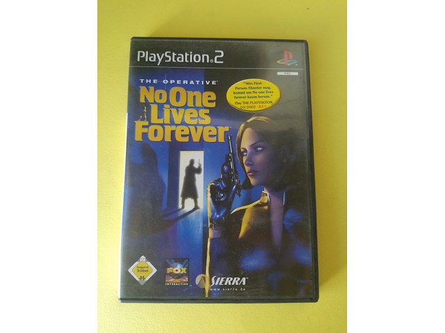 The Operative No One Lives Forever - PS2