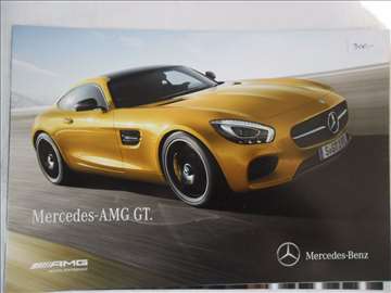 Prospekt Mercedes AMG GT i GT S,16 str.,nem.sa teh