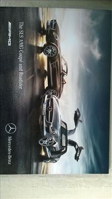 Prospekt Mercedes SLS Coupe &Roadster AMG,100 str.