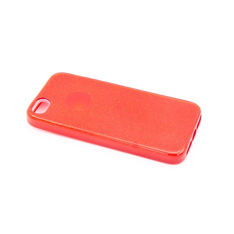 TPU Sparkly SHINE for iPhone 5/5S/SE (Red)