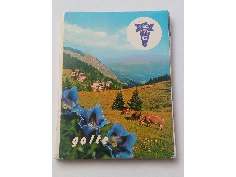 Harmonika Razglednice Golte - Slovenija -