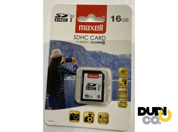 MAXELL Memorijska kartica SDHC16GB X-Series klase 10