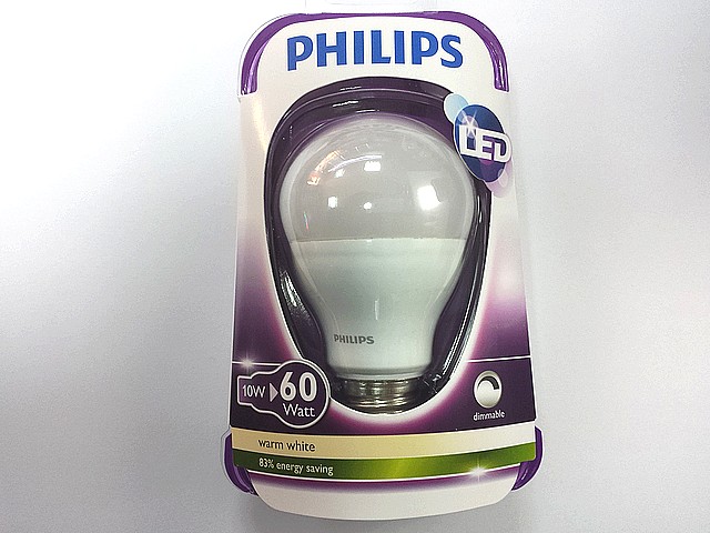 E27 Philips Led 10W dimabilna toplo bela