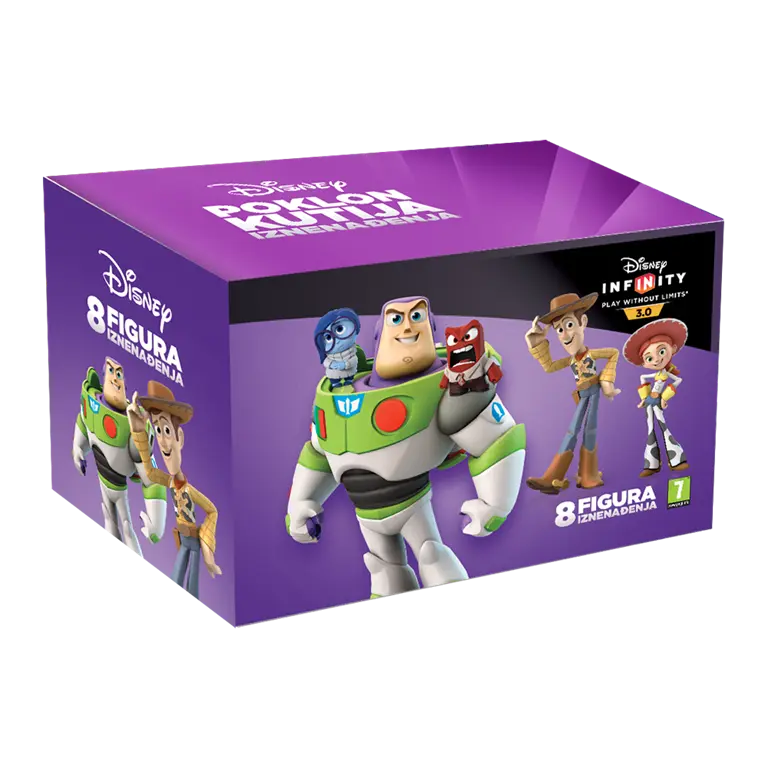 Disney Infinity
INFINITY PAKETIĆ 01 (TOY STORY/ALADDIN/CARS) - 035902