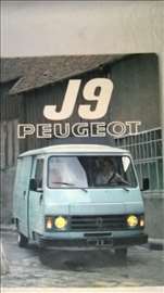 Prospekt: Peugeot J9,A4 format,1981,32 str,nem.