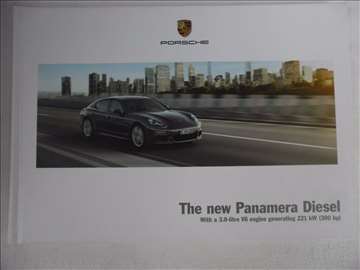 Prospekt Porsche New Panamera Diesel,80 str.
