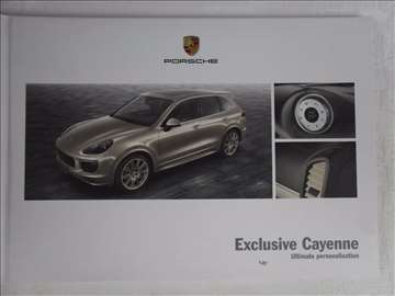 Prospekt Porsche Exclusive Cayenne. 42 str.
