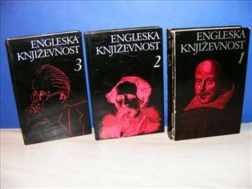 Engleska književnost 1-3, komplet, grupa autora