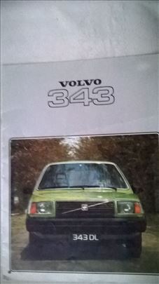 Prospekt Volvo 343 , 02.1978, 24 str. nem.