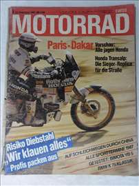 Časopis Motorrad br.1/1986
