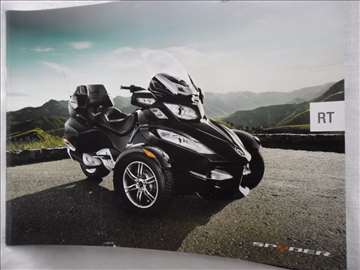 Prospekt Can-Am Spyder motora RT i RS