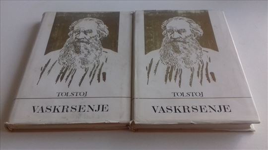 Tolstoj Vaskrsenje 1 -2 1969.god. tvrd povez