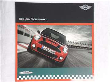 Prospekt Mini John Cooper Works, 40 str, eng, 21cm