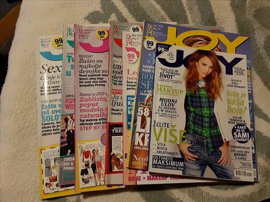 Joy časopisi, razni brojevi