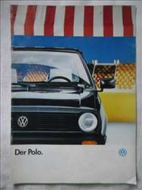 Prospekt VW Polo,1989, A4,39 str. nemacki