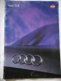 Prospekt Audi TDI, 1993, A4, 43 str, nemacki