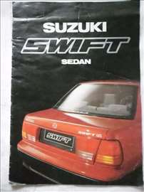 Prospekt Suzuki Swift, A 4, 12 str, nemački