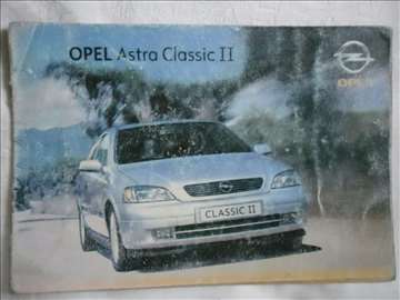 Prospekt Opel Astra Classic II, A5, 16 str, srpski