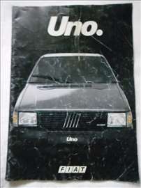 Prospekt Fiat Uno, A4, italijanski, 27 str.