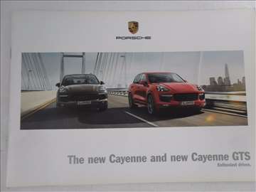 Prospekt Porsche Cayenne i GTS, 17 str.