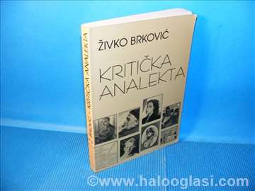 Kritička analekta 1965-2002 Živko Brković