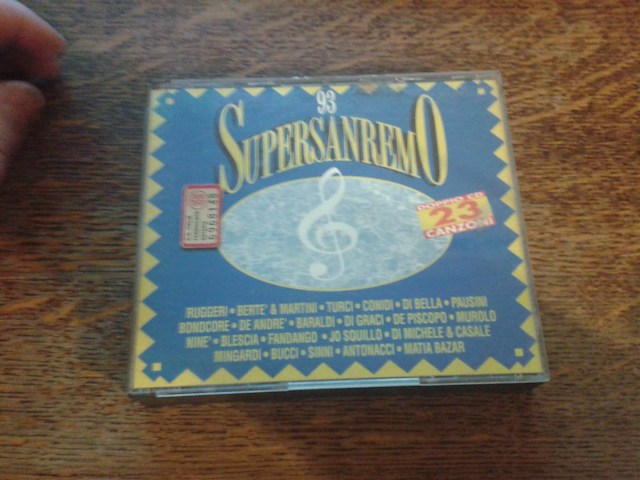 SUPER SANREMO `93 2CD