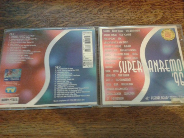 SUPER SANREMO `96 2CD